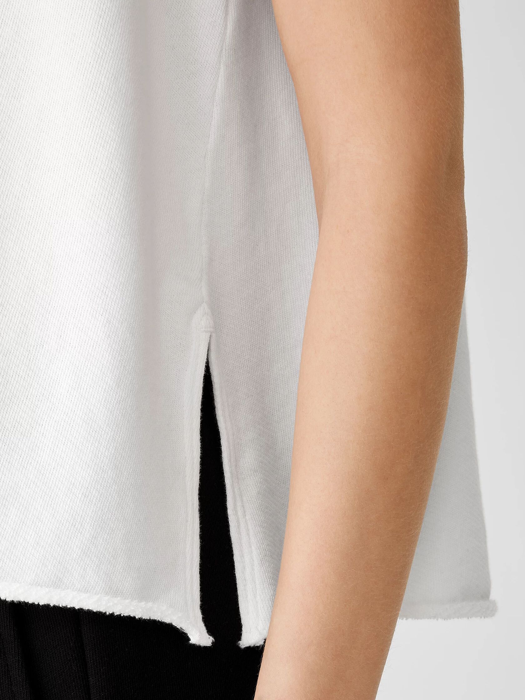 Lightweight Organic Cotton Terry Tank | EILEEN FISHER