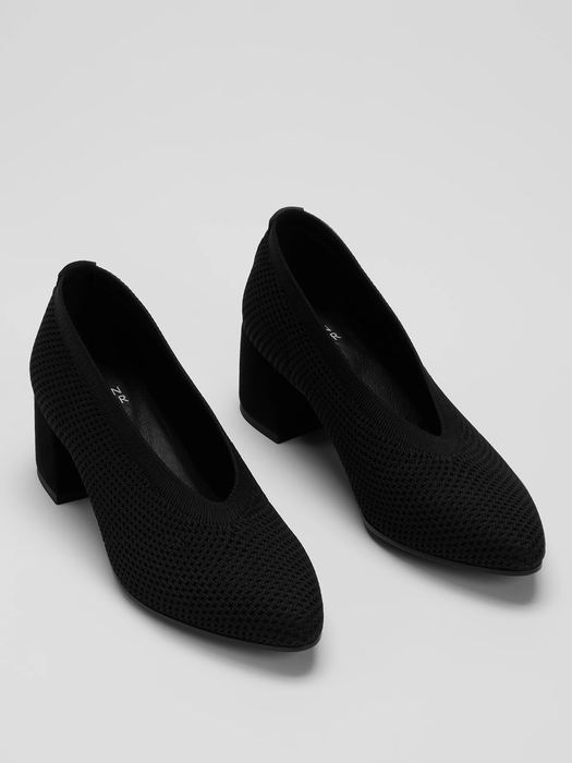 Gabby Recycled Stretch Knit Pump | EILEEN FISHER