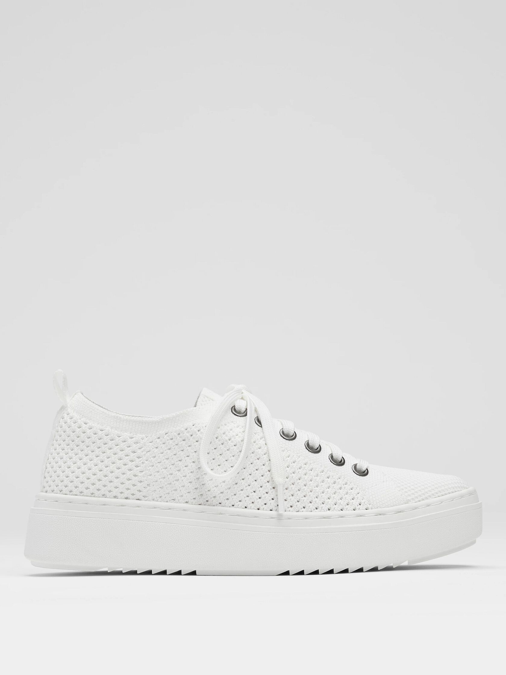 Peris Recycled Stretch Knit Wedge Sneaker | EILEEN FISHER