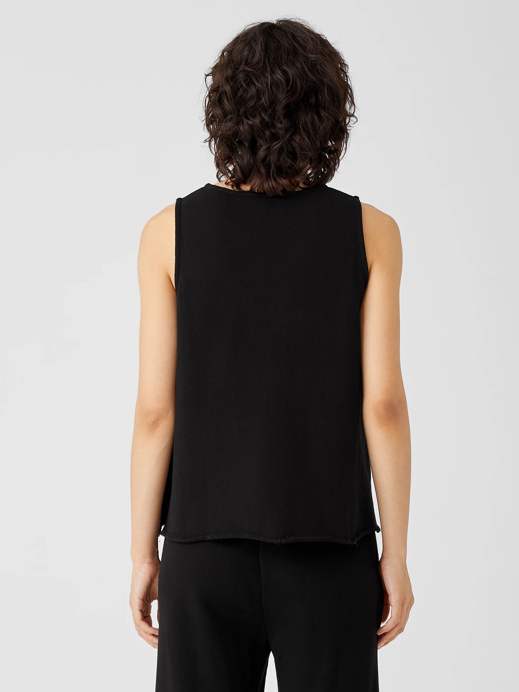 Lightweight Organic Cotton Terry Tank | EILEEN FISHER