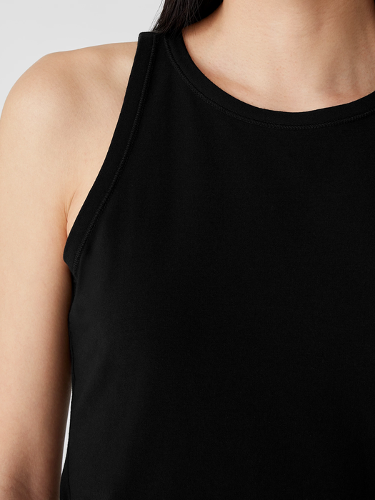 Traceable Organic Cotton Jersey Round Neck Tank | EILEEN FISHER