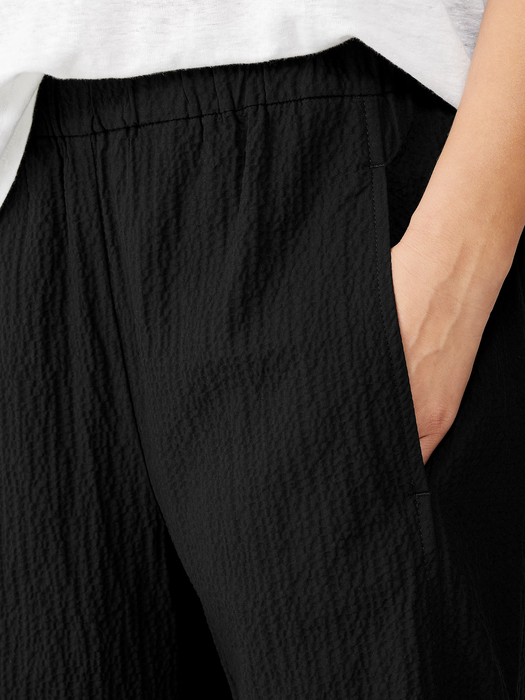Organic Cotton Pucker Lantern Pant | EILEEN FISHER