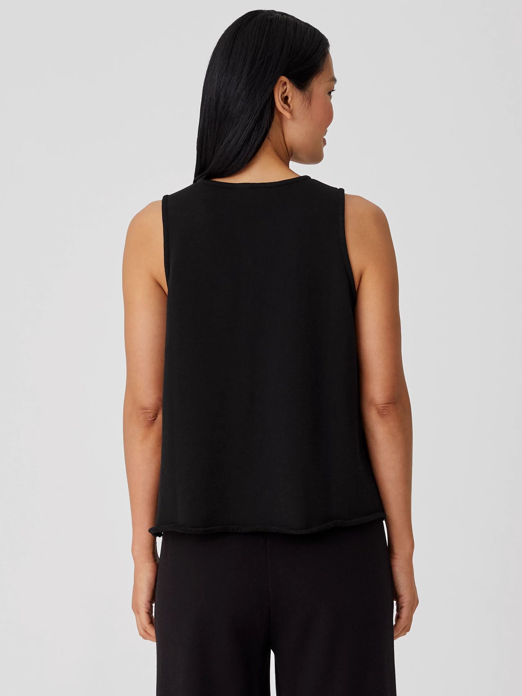 Organic Cotton French Terry Tank | EILEEN FISHER