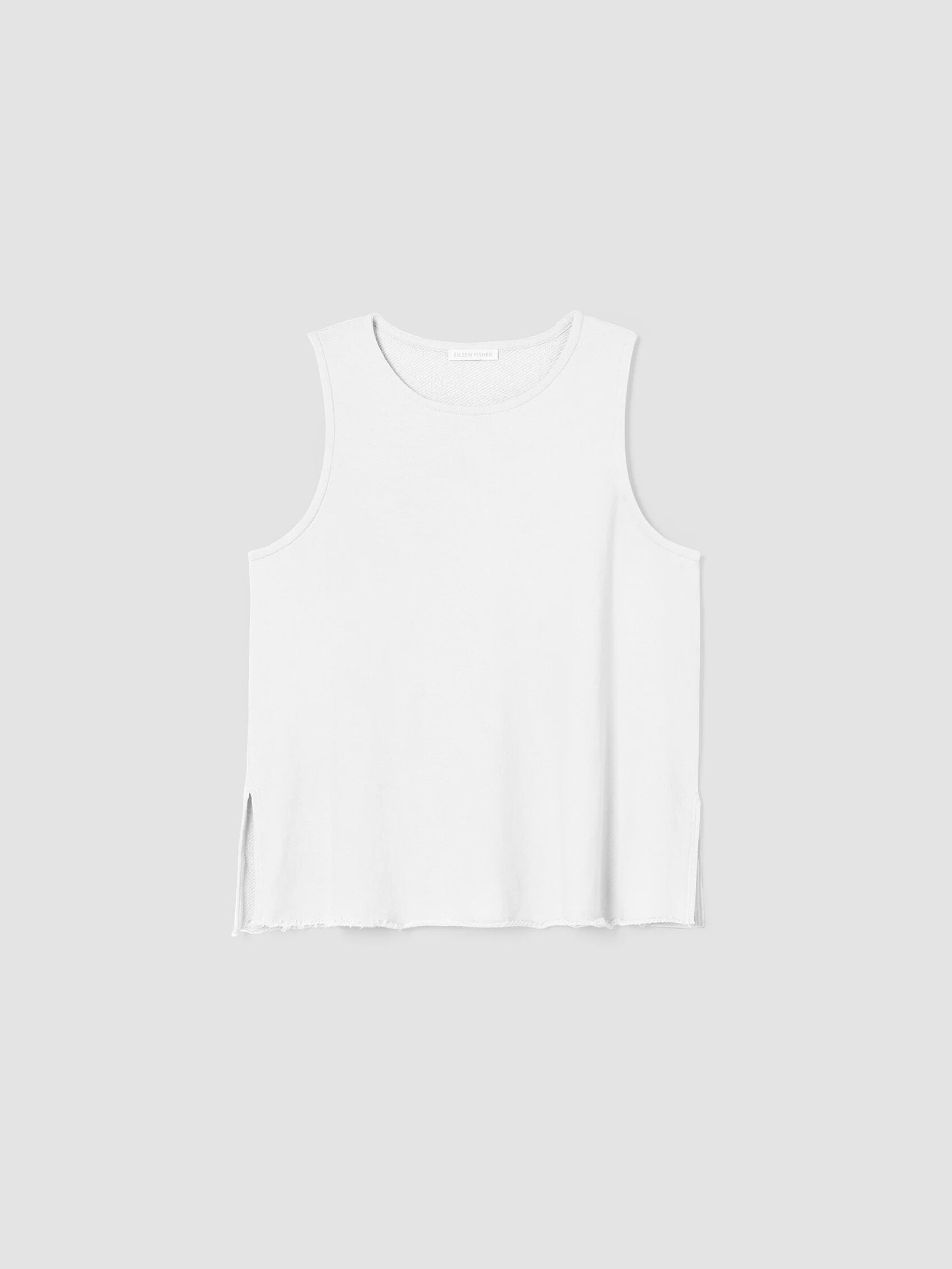Lightweight Organic Cotton Terry Tank | EILEEN FISHER