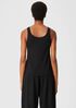 Traceable Cotton Jersey Scoop Neck Tank | EILEEN FISHER