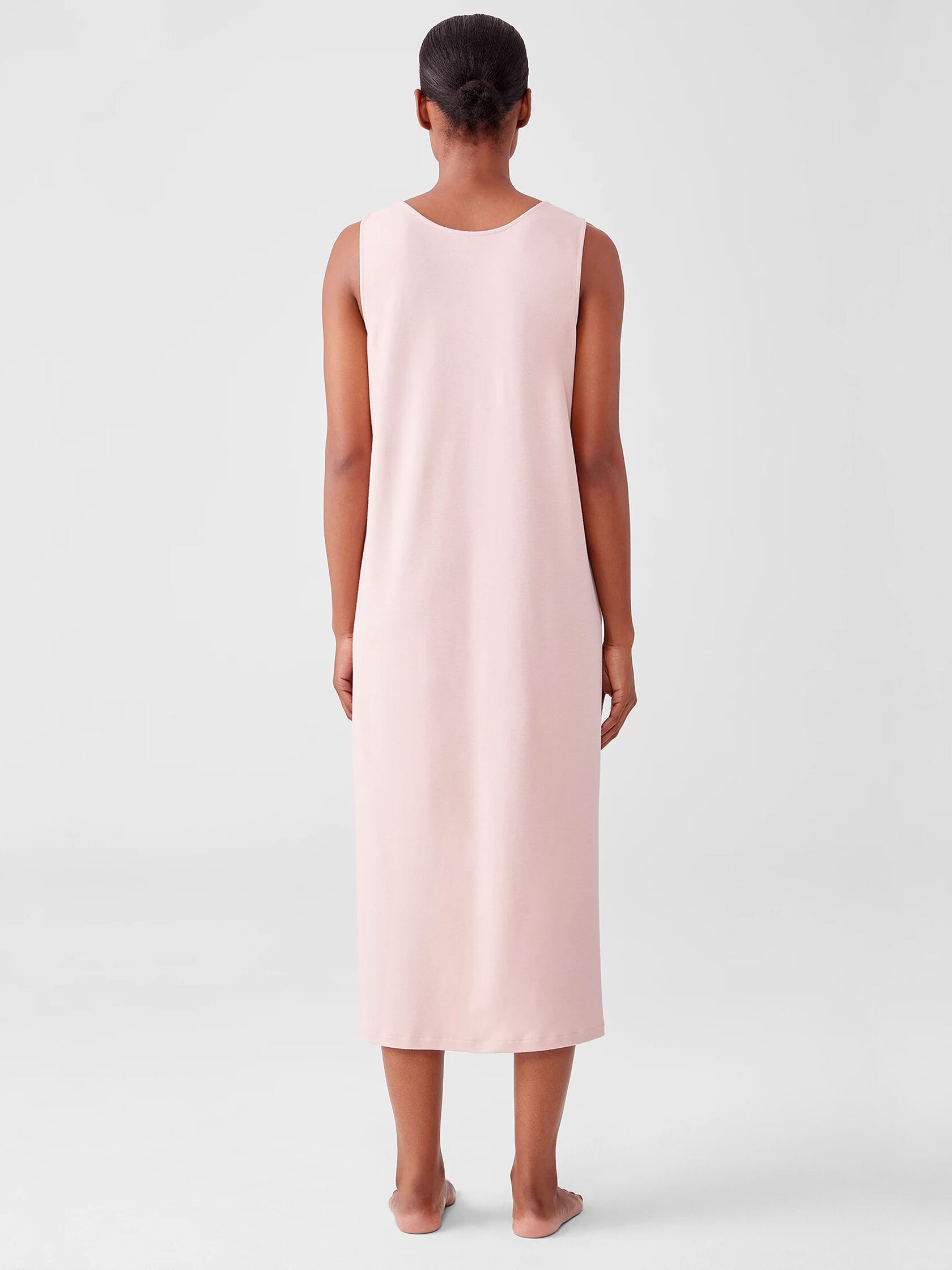 Organic Cotton Interlock Tank Sleep Dress | EILEEN FISHER
