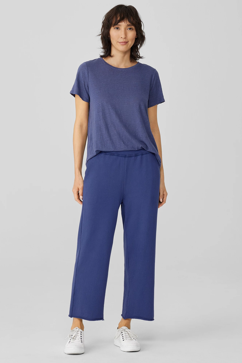 Organic Cotton French Terry Box-Top | EILEEN FISHER