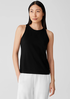 Traceable Organic Cotton Jersey Round Neck Tank | EILEEN FISHER