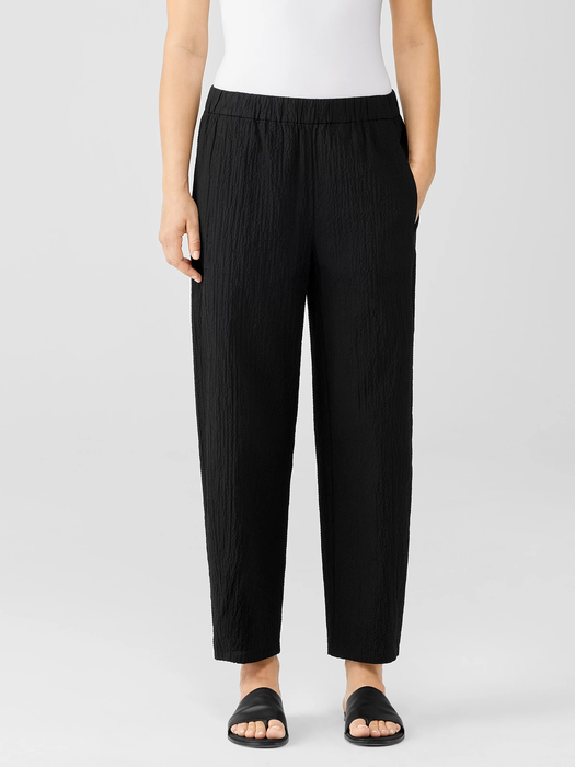 Organic Cotton Pucker Lantern Pant | EILEEN FISHER