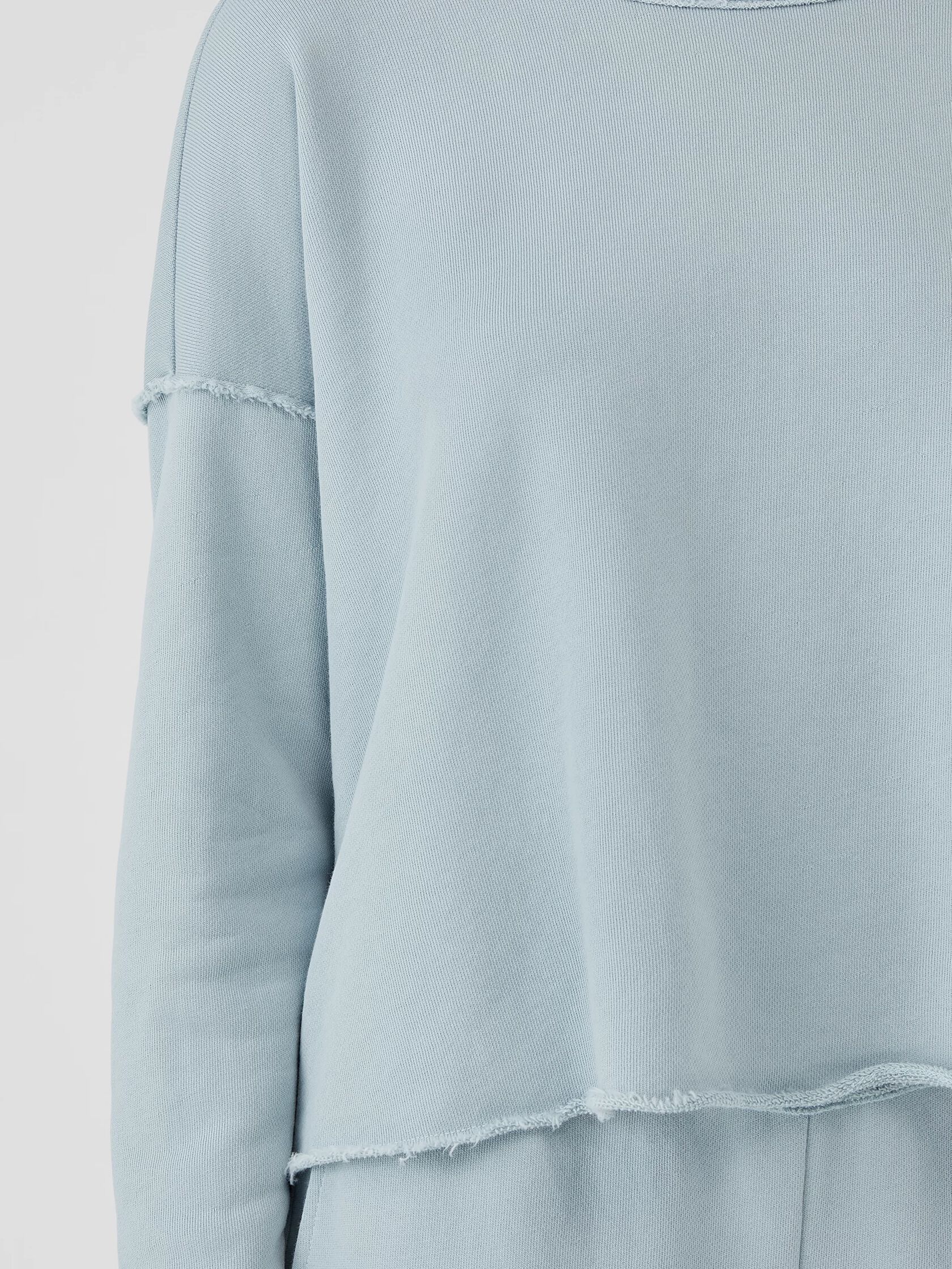 Organic Cotton French Terry Box-Top | EILEEN FISHER
