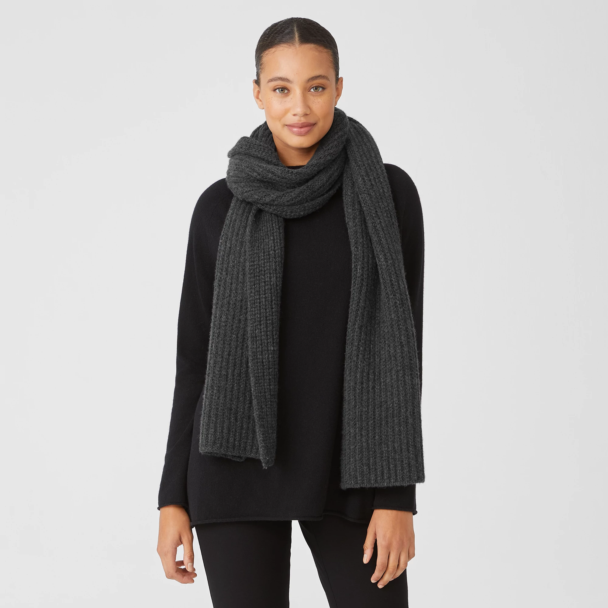 Lofty Recycled Cashmere Scarf | EILEEN FISHER