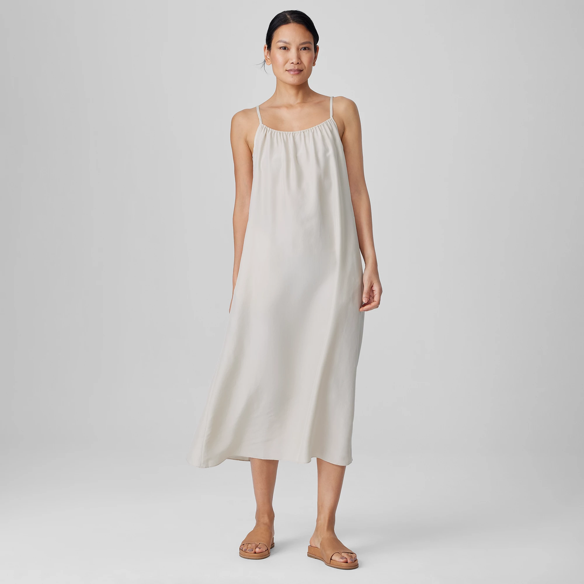 Washed Silk Cami Dress | EILEEN FISHER