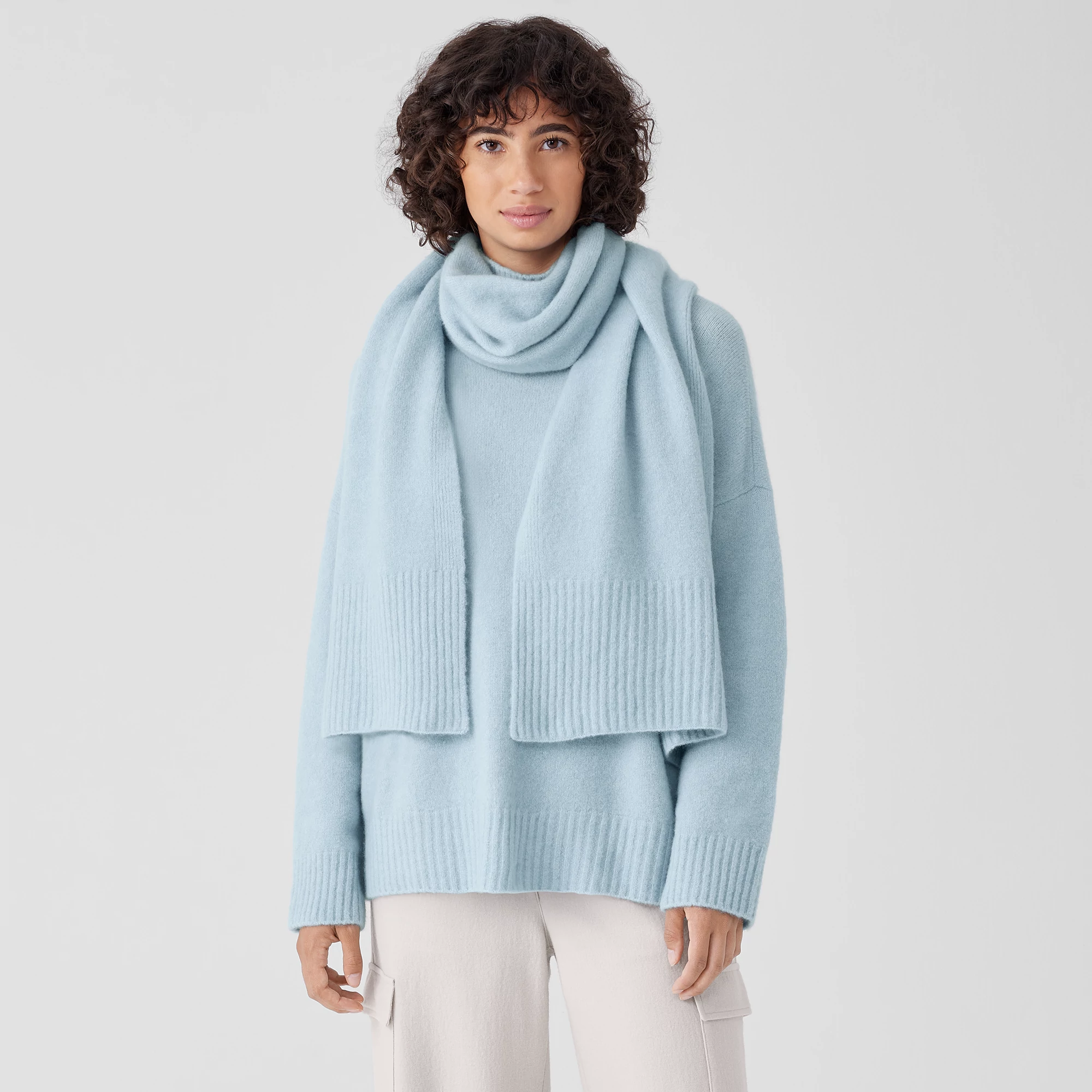 Cashmere Silk Bliss Scarf | EILEEN FISHER