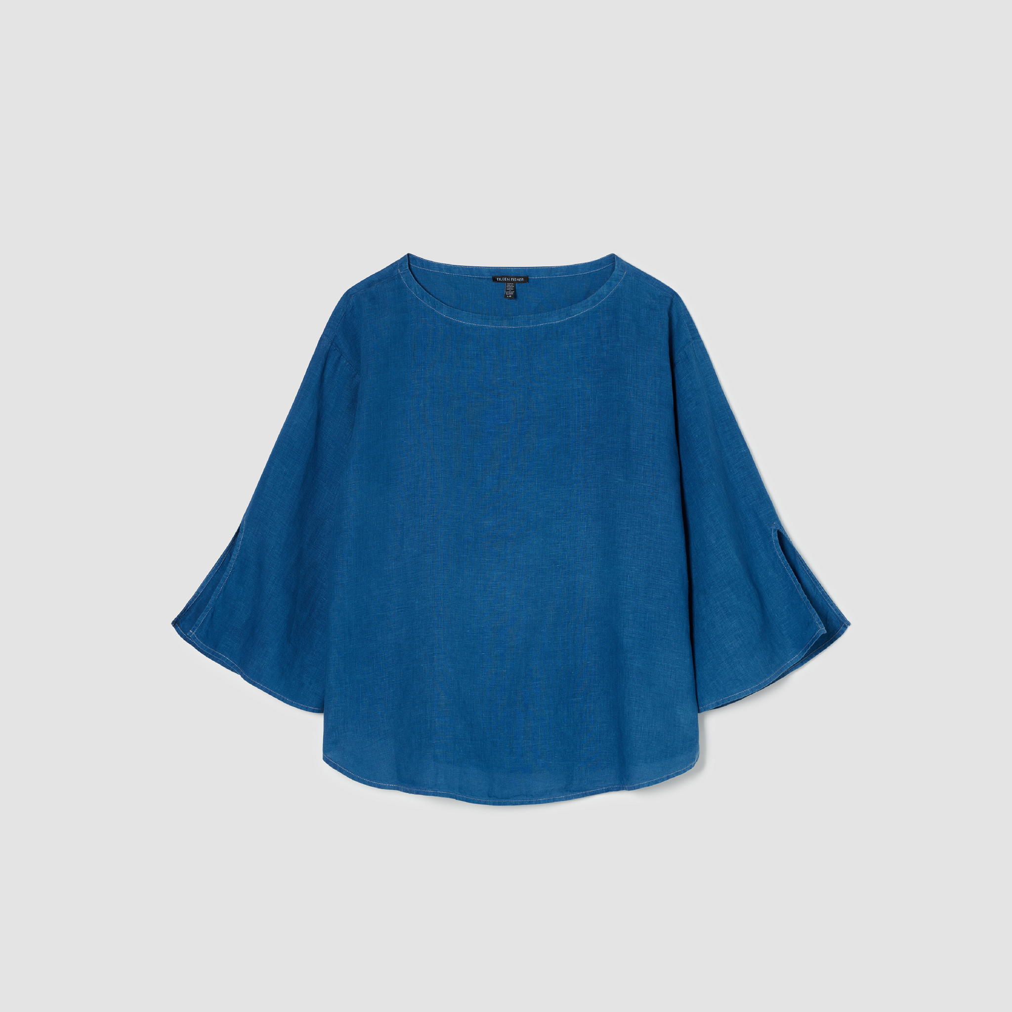 Renew Organic Linen Box-Top, L | EILEEN FISHER
