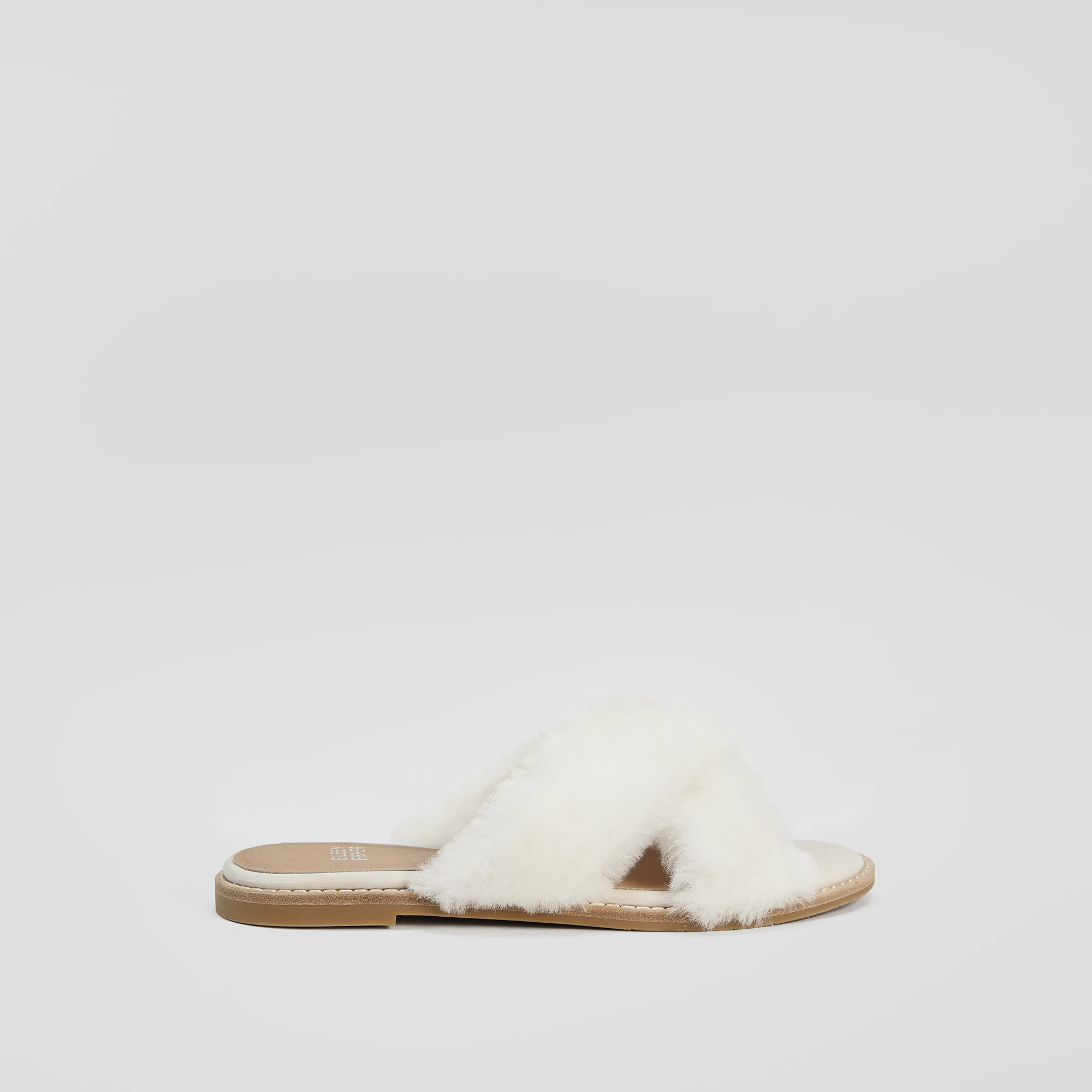 Cross Shearling Slipper | EILEEN FISHER