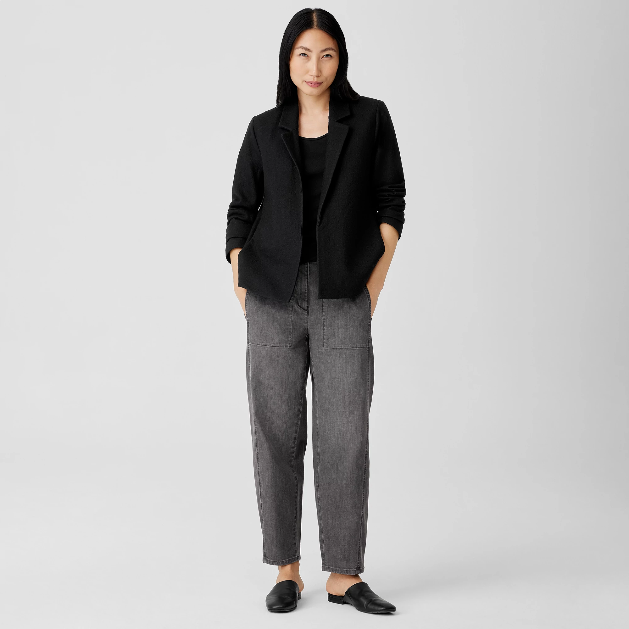 Organic Cotton Stretch Lantern Jean | EILEEN FISHER