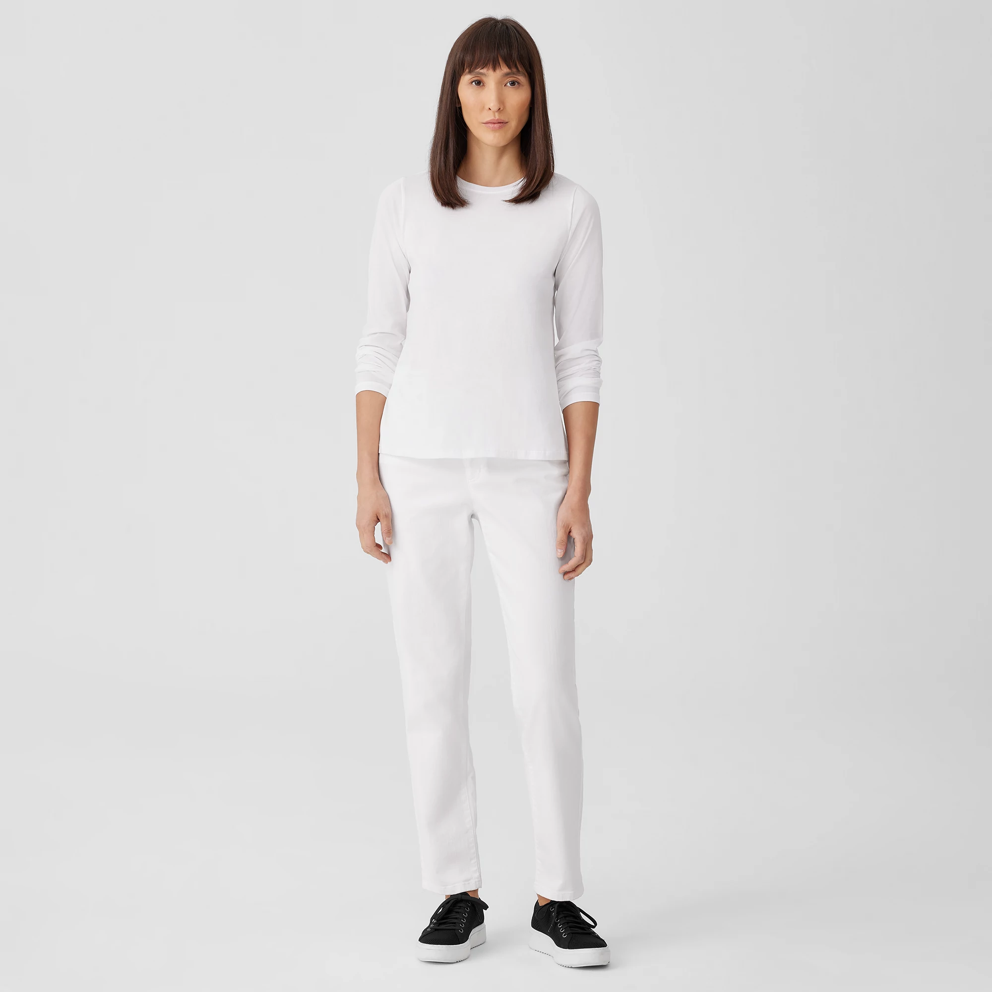 Organic Cotton Denim Slim Jean | EILEEN FISHER