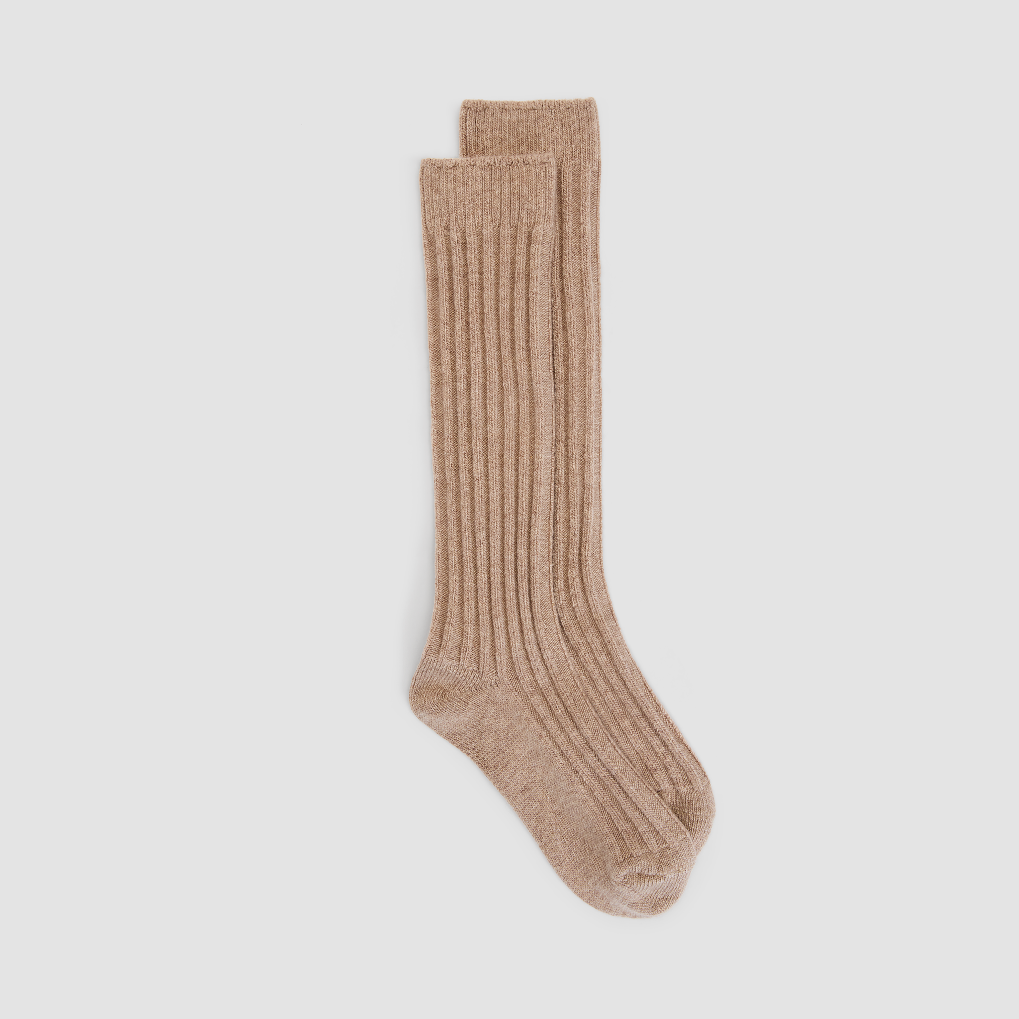 Recycled Nylon Blend Ribbed Slouch Sock | EILEEN FISHER