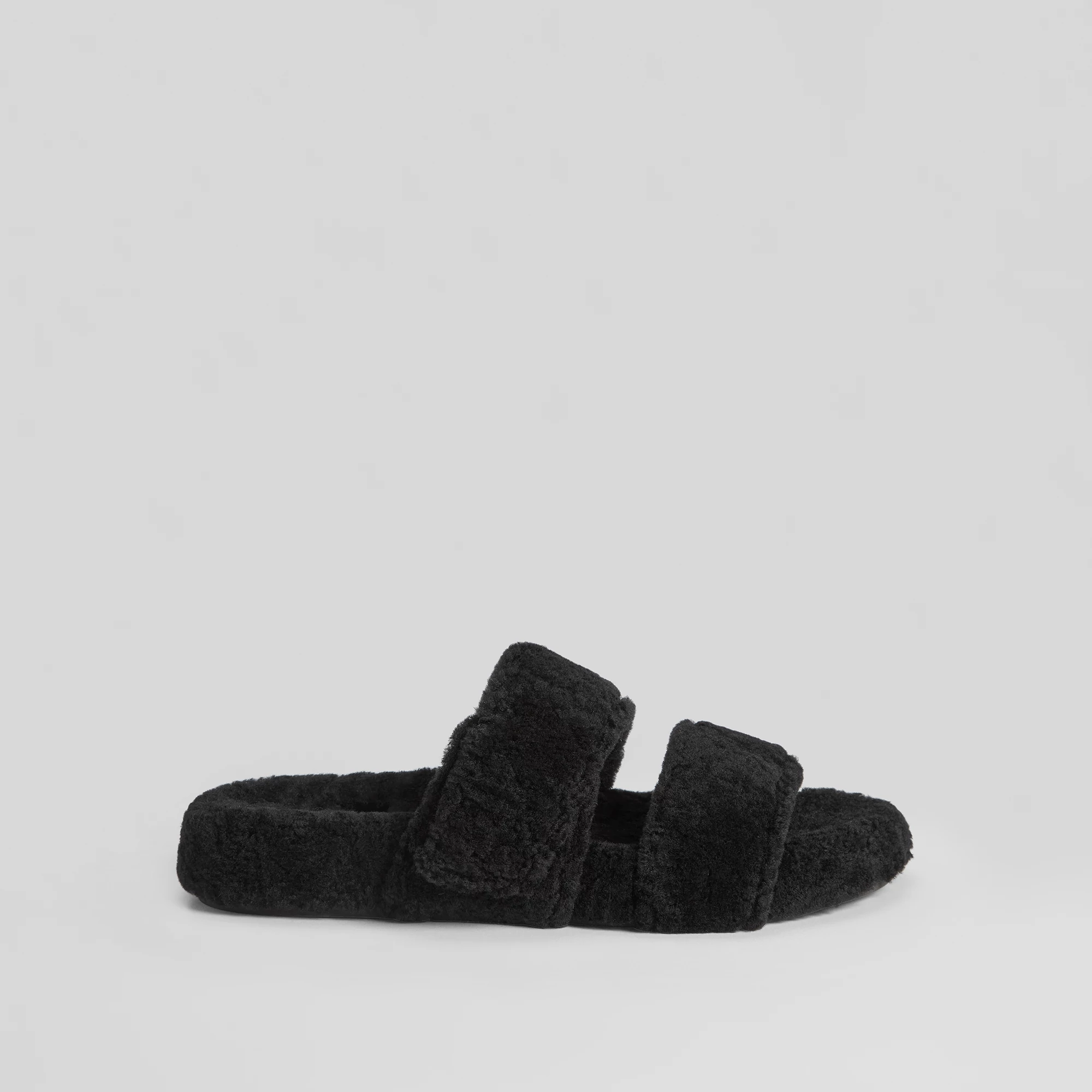 Lully Shearling Slide Sandal | EILEEN FISHER